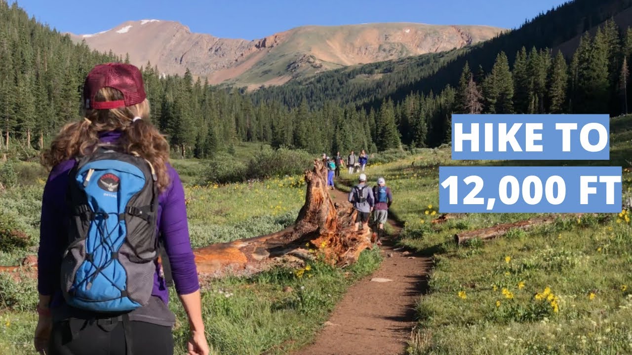 Herman Gulch Trail WILDFLOWER HIKE to Lake at 12,000 feet! - YouTube