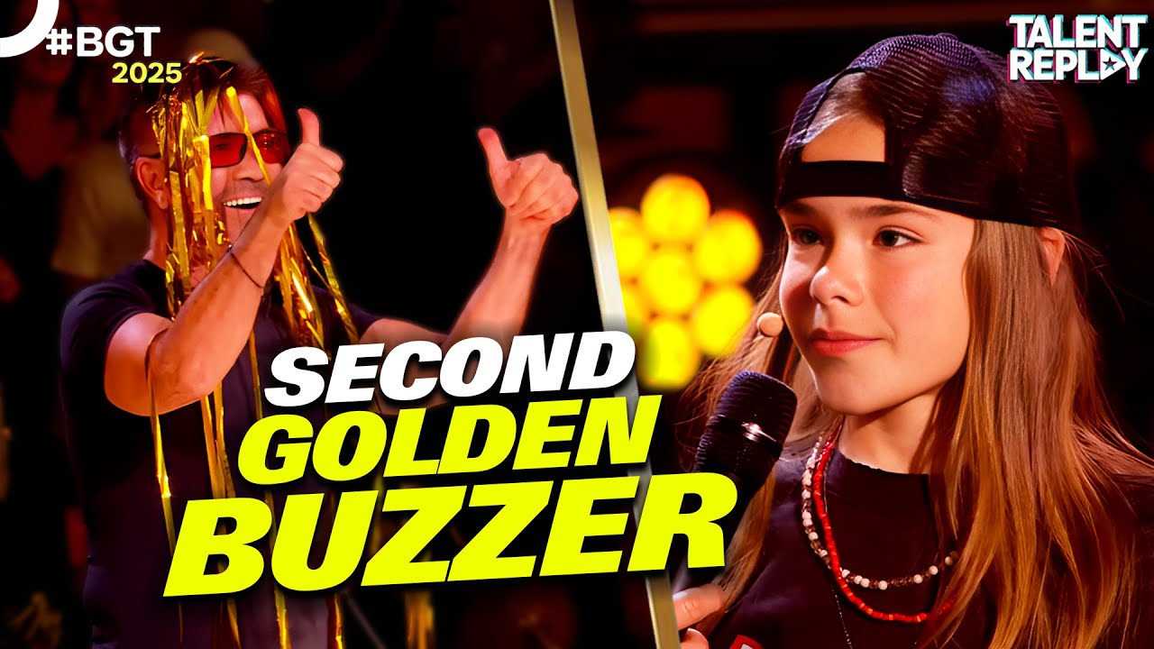 Olly Pearson Gets His SECOND GOLDEN BUZZER! | BGT 2025 Semi-Final - YouTube