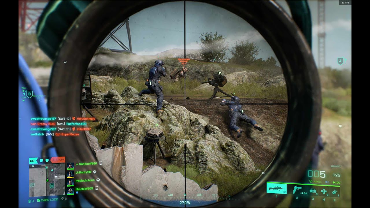 Battlefield 2042 - EPIC RUSH - SNIPER - NTW-50 - YouTube