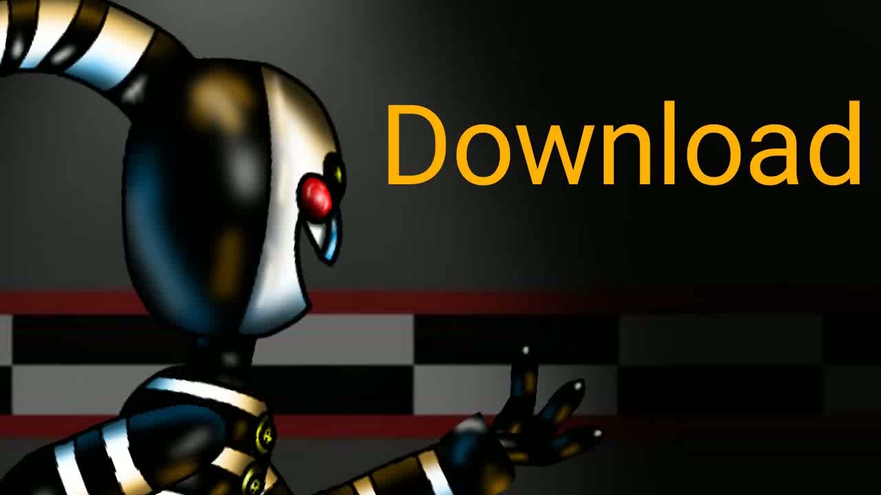 (dc2/fnaf) Stylized Security puppet v1 download by freddy's rainbow ...