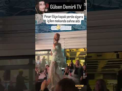 Pınar Eliçe sahne kıyafeti beğenildi #pinareliçe #söylemezsemolmaz #magazin #sahne #konser #gündem
