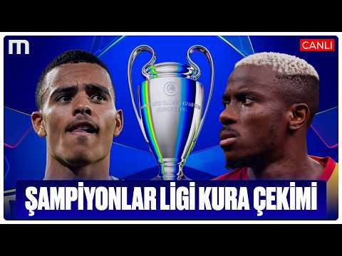 Galatasaray ve Fenerbahçe'nin Rakipleri Belli Oldu | Şampiyonlar Ligi Kura Çekimi Canlı Yayın