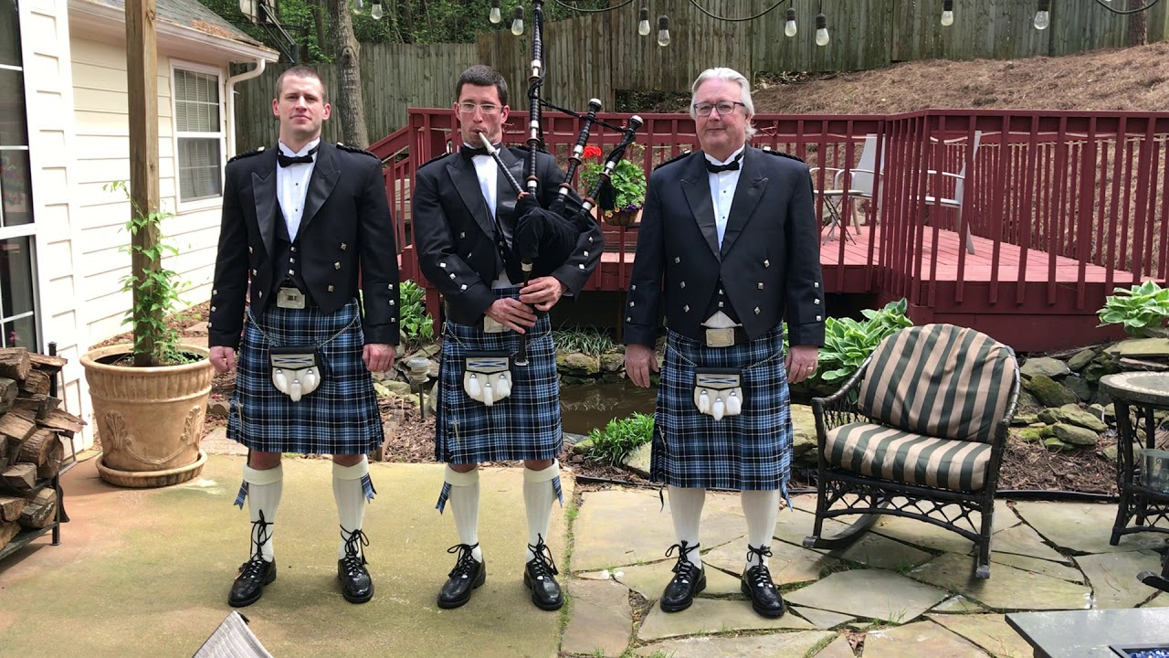 Clark Family Bagpipes - YouTube