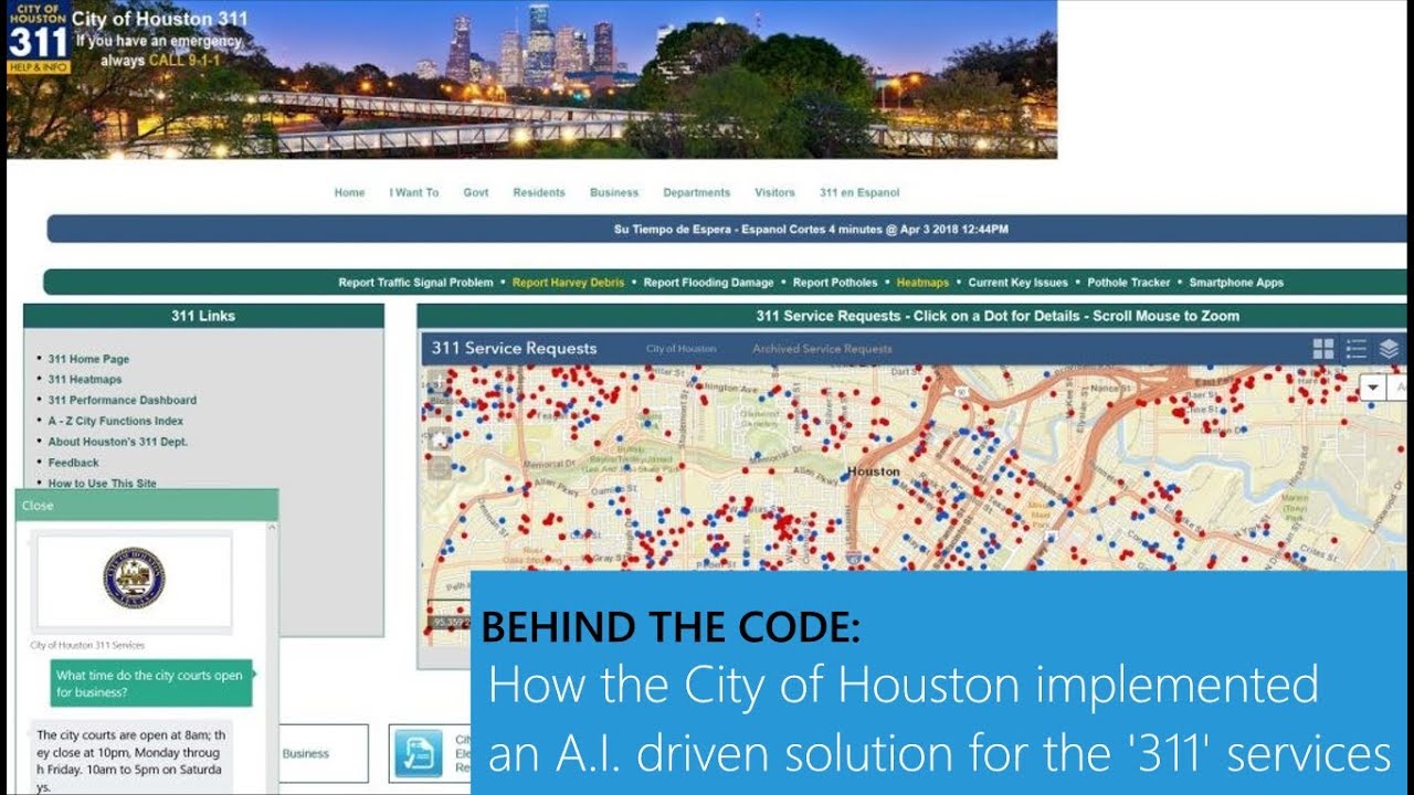 How the City of Houston implemented an A.I. driven solution for their ...