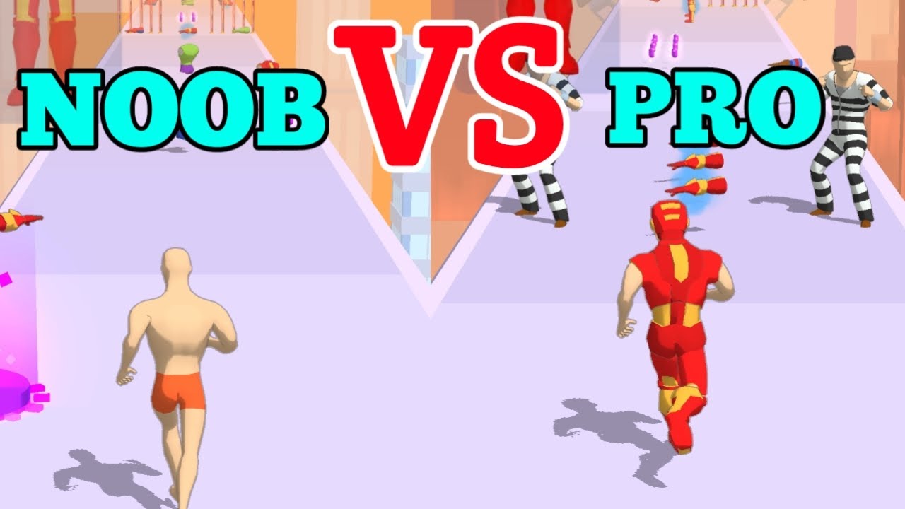 NOOB vs PRO Mashup Hero Walkthrough | Mashup Superhero Games - YouTube