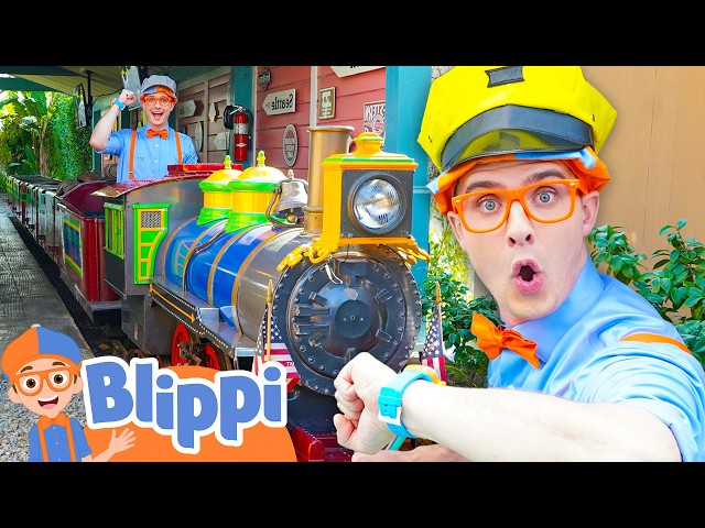 Blippi’s Big Vehicle Rides! 🎡 - Videos For Kids