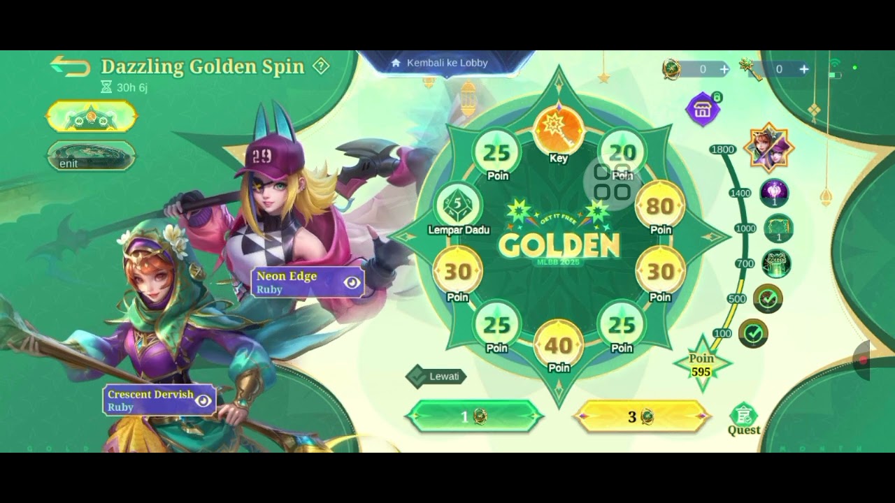 Border skin gratis #BulanEmasMLBB #MLBBKalea @MobileLegends_Indonesia ...