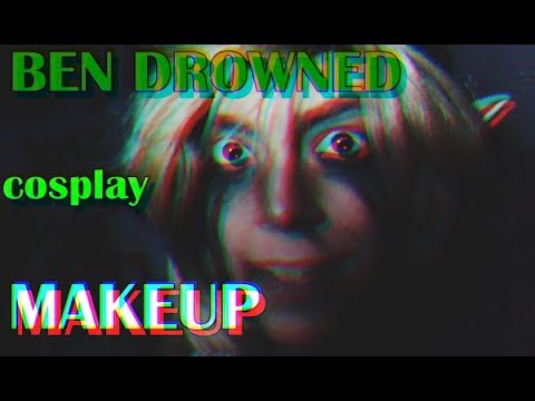 [CREEPYPASTA] Ben Drowned - Makeup [COSPLAY] - YouTube