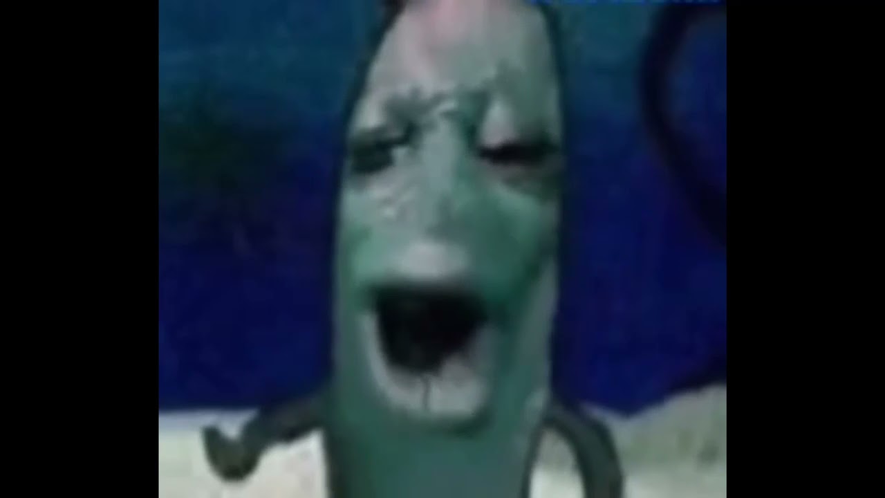 Cursed plankton sings thriller - YouTube