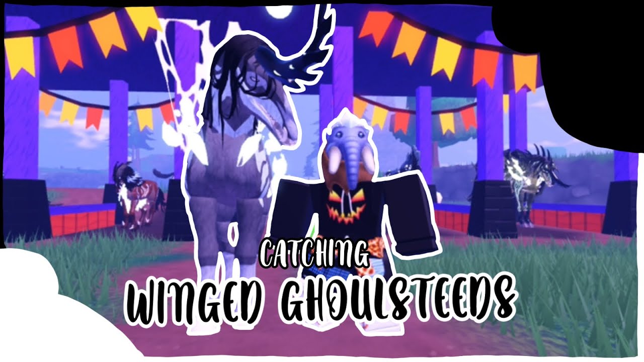 Catching WINGED GHOULSTEEDS in Horse Life (I CAUGHT SO MANY ...