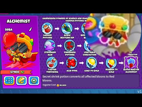 Bloon Master Alchemist. Ten update zmienia nawet DDT w czerwone balony ...