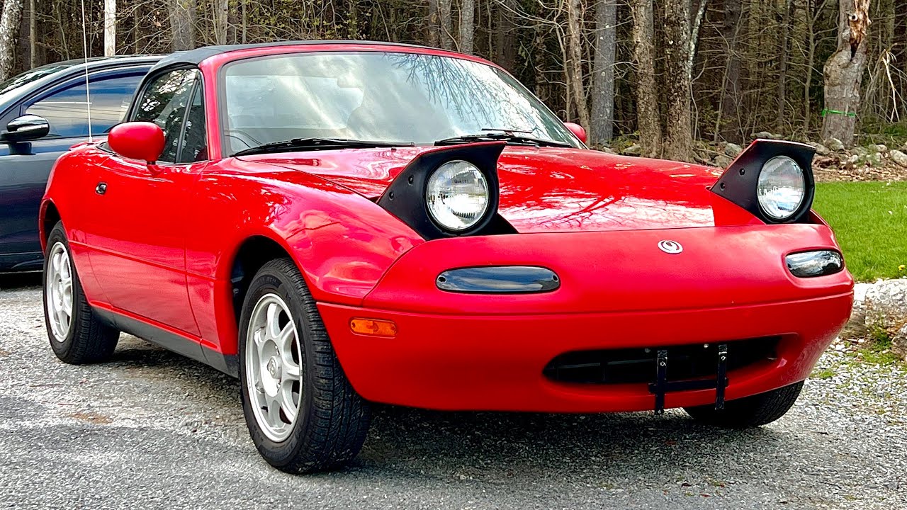 My Rust Free BUDGET MIATA! Car Tour & POV Drive - YouTube