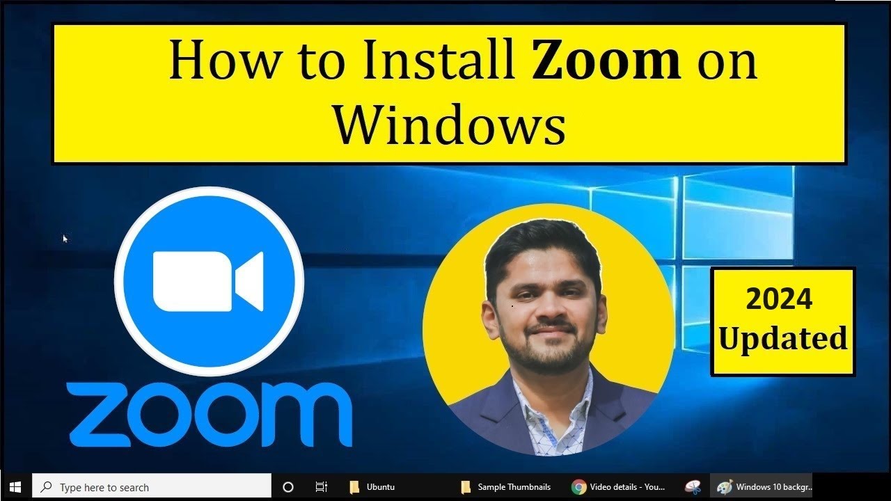 How to Install Zoom on Windows 10/ 11 | Complete Installation - YouTube