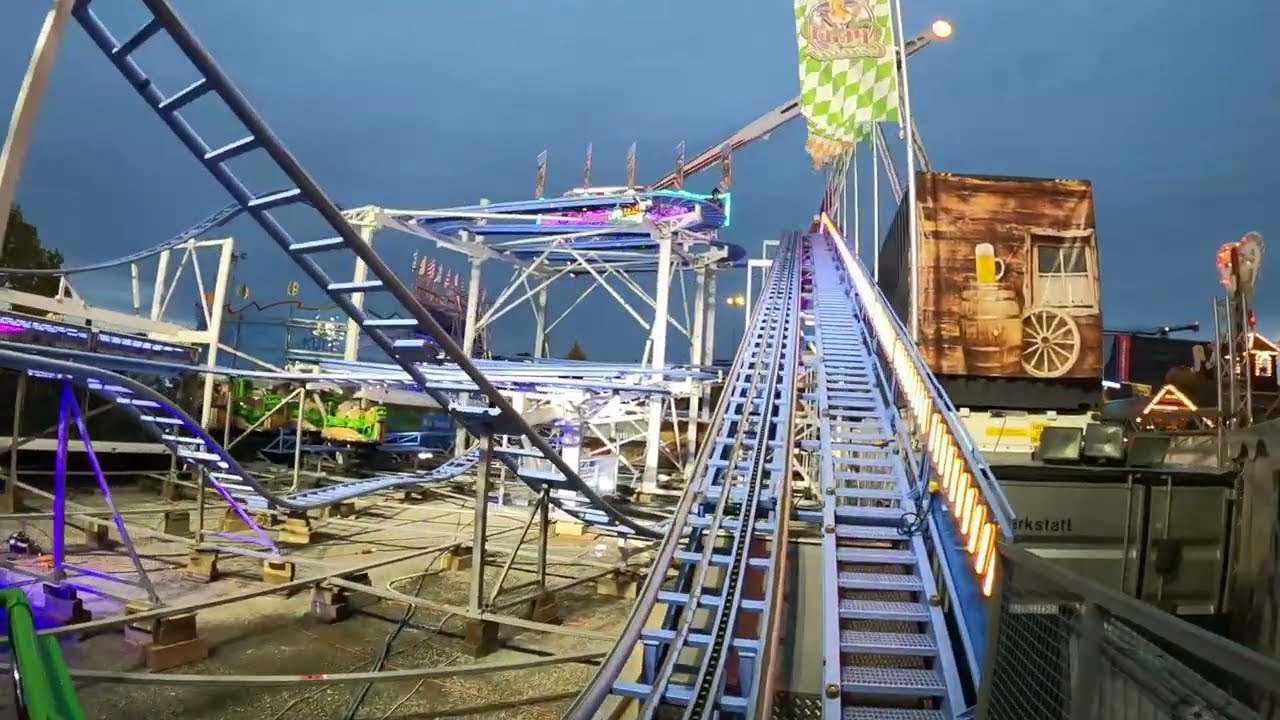 Heidi The Coaster - Schneider (onride) Cannstatter Wasen 2022 - YouTube