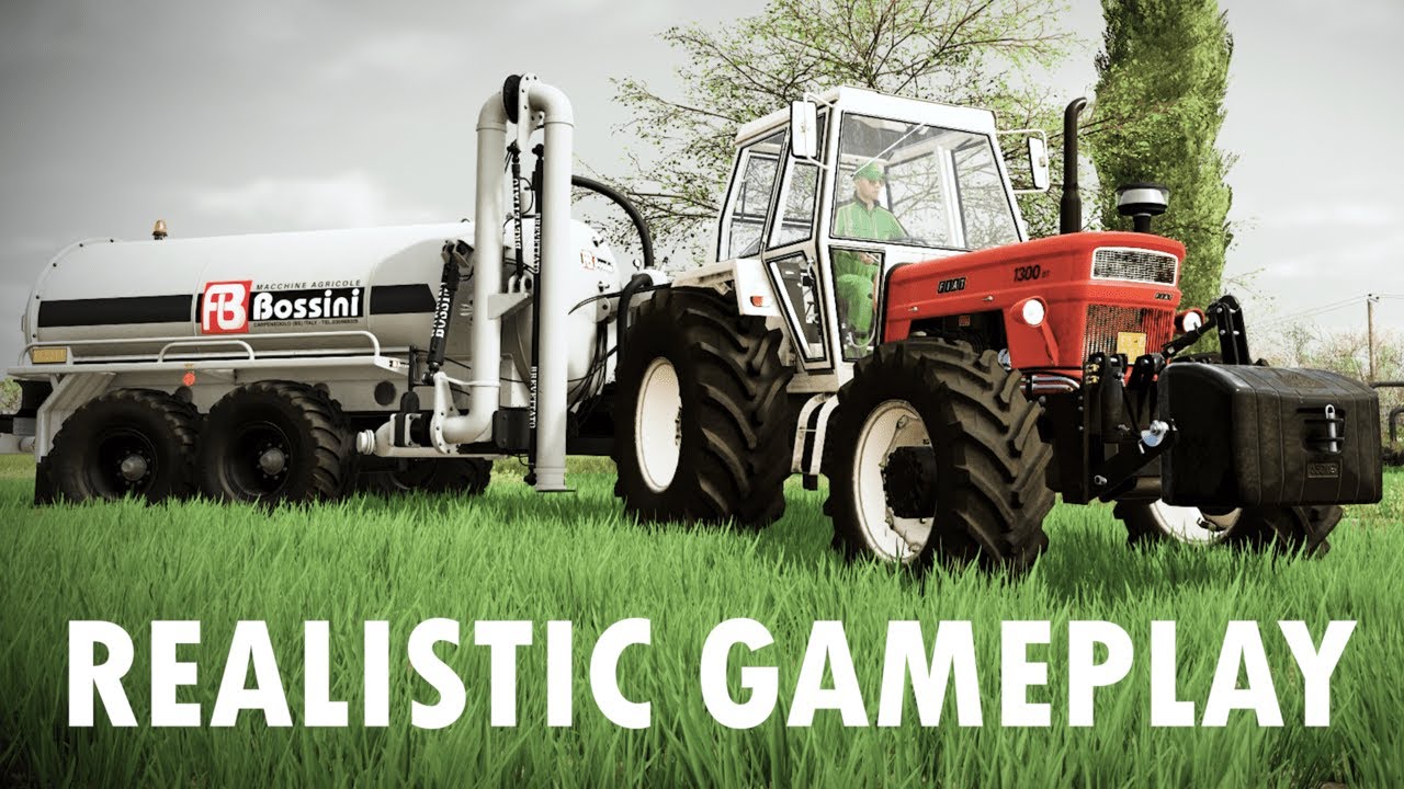 FARMING SIMULATOR 22 REALISTIC GAMEPLAY #14 SPARGIMENTO LIQUAME con ...