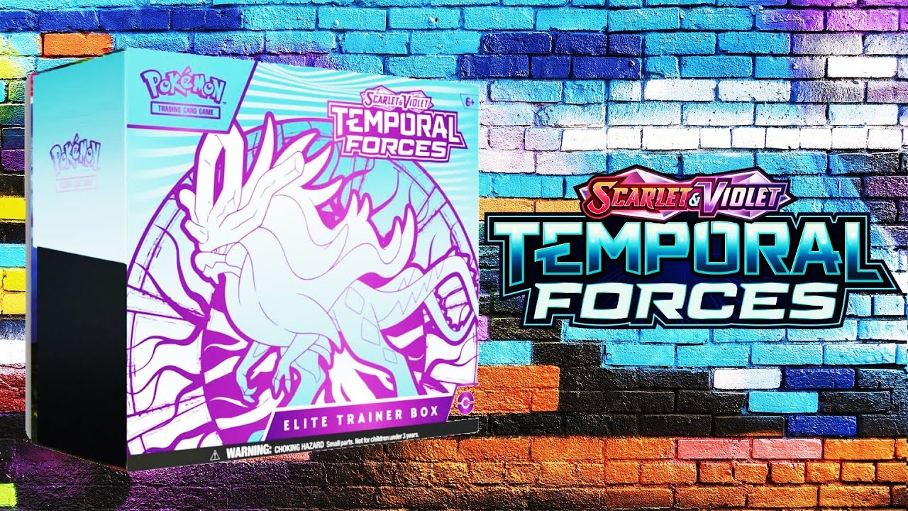 Apertura Temporal Force Elite Trainer Box Pokemon Tcg [video 673] - YouTube