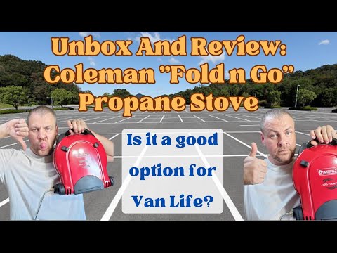 Review and Unboxing: Coleman "Fold and Go" Gas Camping Stove - Is It A ...