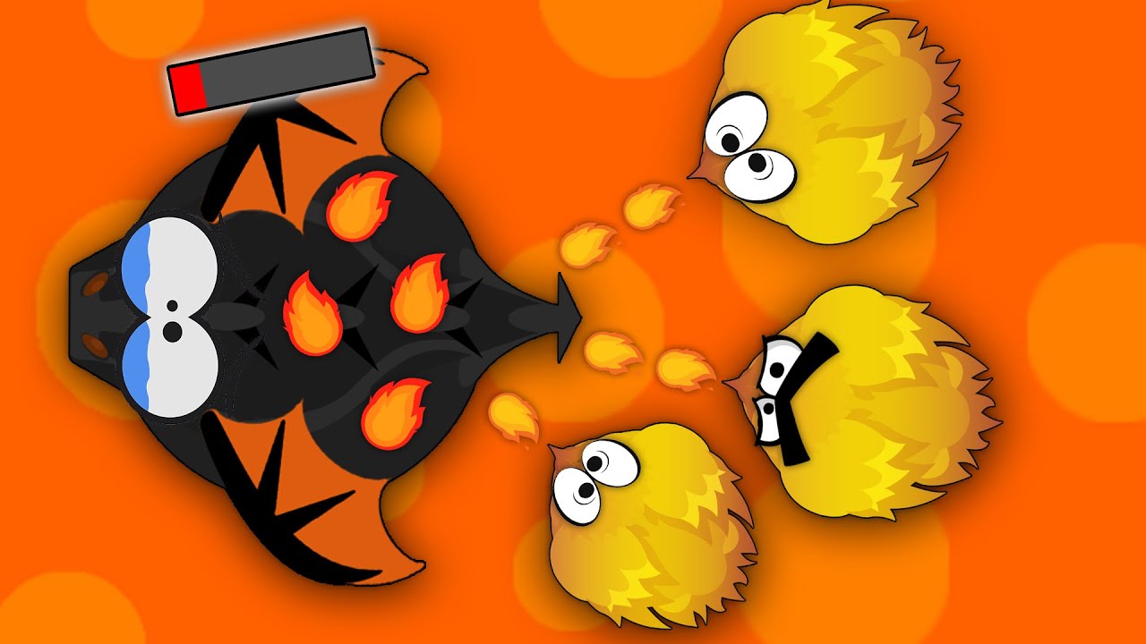 MOPE.IO GHOST PHOENIX KILL BLACK DRAGON! - YouTube