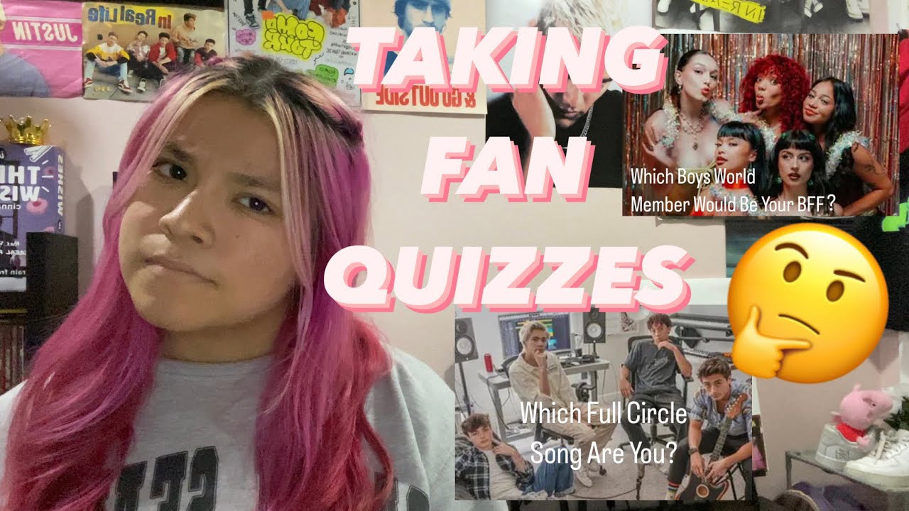 taking fan quizzes part 2! which full circle song am i? which boys ...