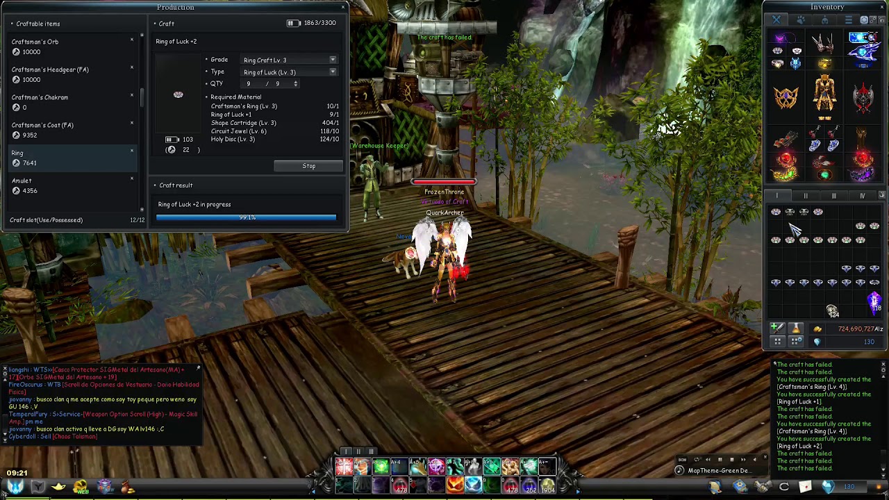 Crafting Ring of Luck +2, Cabal Online (NA Atlas) - YouTube