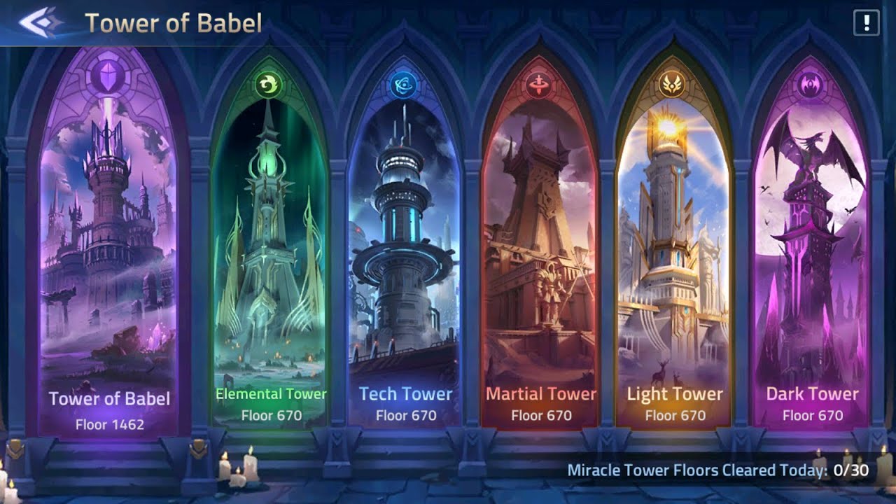 Push Miracle Towers TOB & Campaign 74 MLA Mobile Legends: Adventure ...