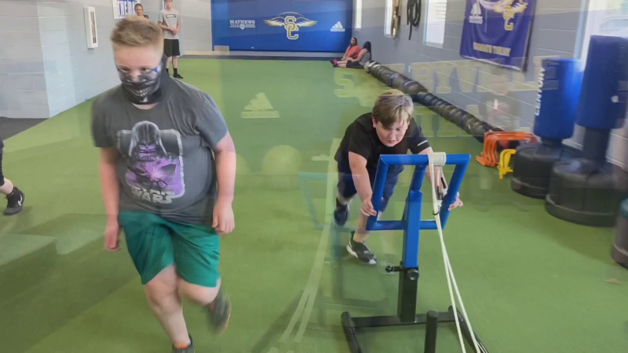 Summer 2020 Lineman Workouts - YouTube