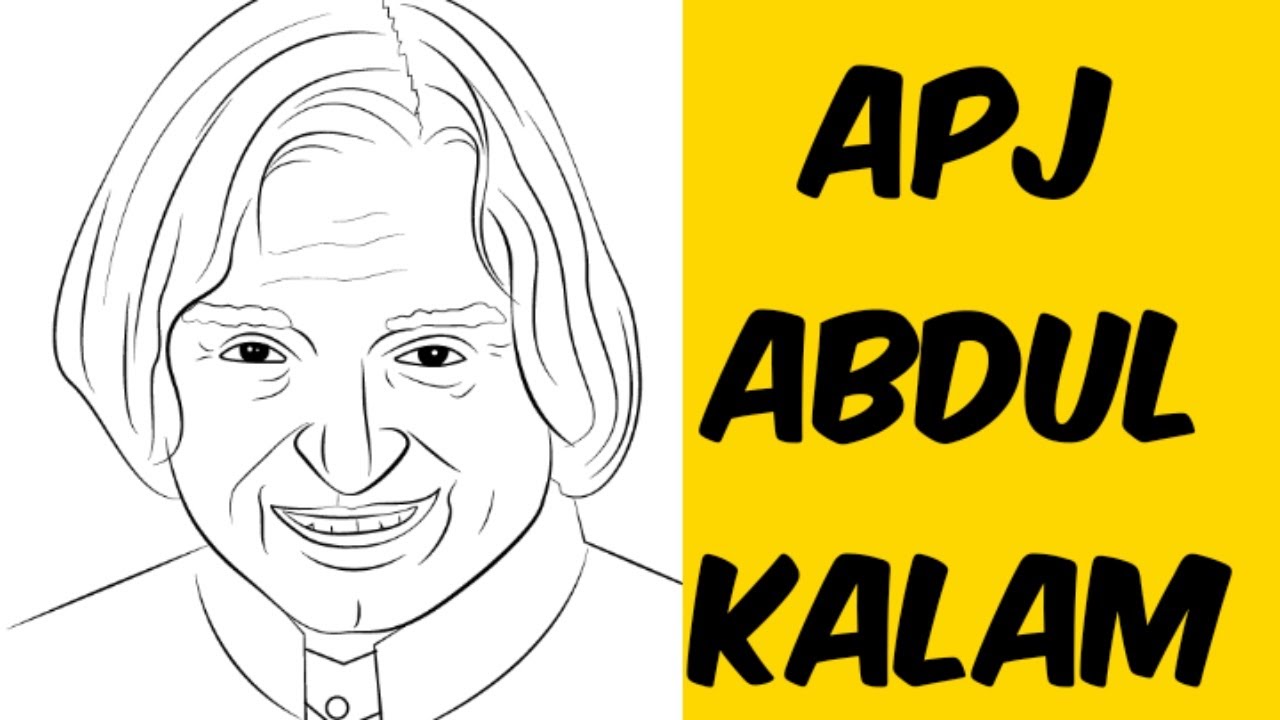 15 August Dr Apj Abdul Kalam Drawing How To Draw Apj Abdul Kalam Porn Sex Picture