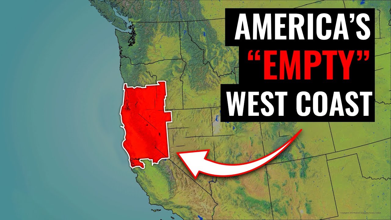 Why So Few People Live In This HUGE Area Of The West Coast - YouTube