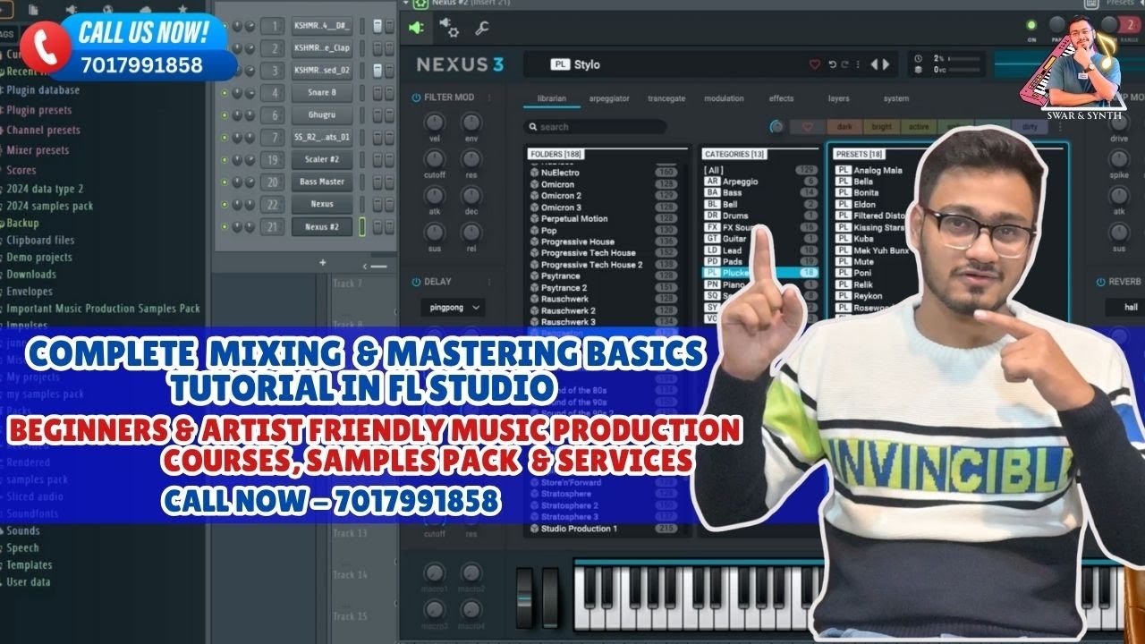 Mixing & Mastering Basics Tutorial, Music Production Course, Mix-Master ...