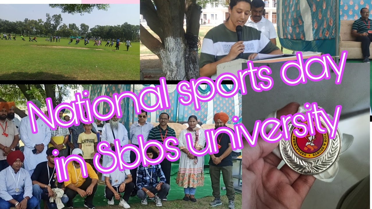 National Sports Day celebrated at Sbbs University 😉 #dailyvlog # ...