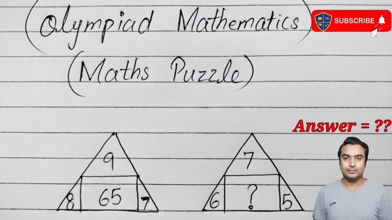 Olympiad Mathematics || Maths Puzzle || How to solve Maths Puzzle ...