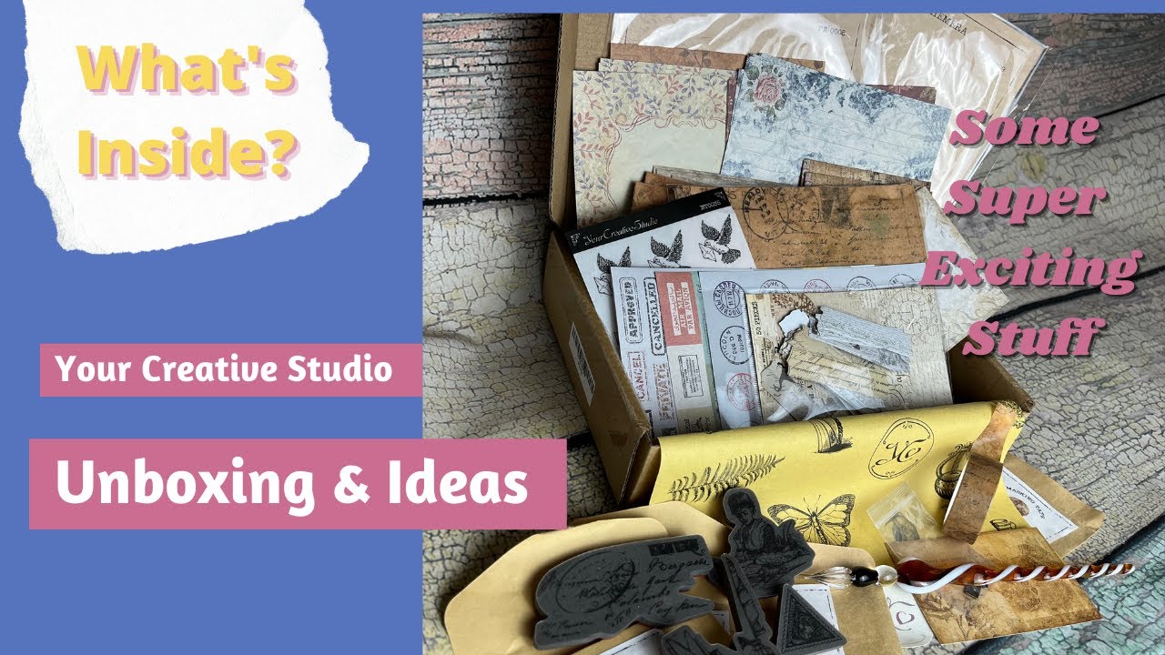 Your Creative Studio Unboxing and Ideas: March 2022 HD 1080p - YouTube
