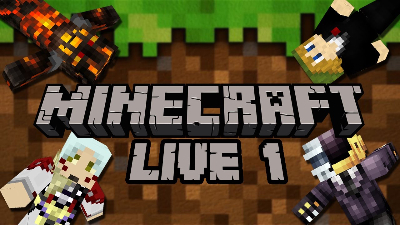 Minecraft Realms Live! - Let's Play - Minecraft Survival - Wandering ...