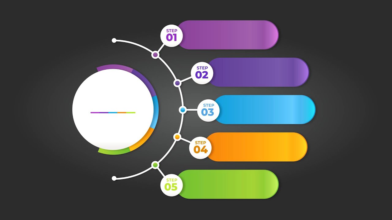How To Create Steps Infographic in Coreldraw for Beginners - YouTube