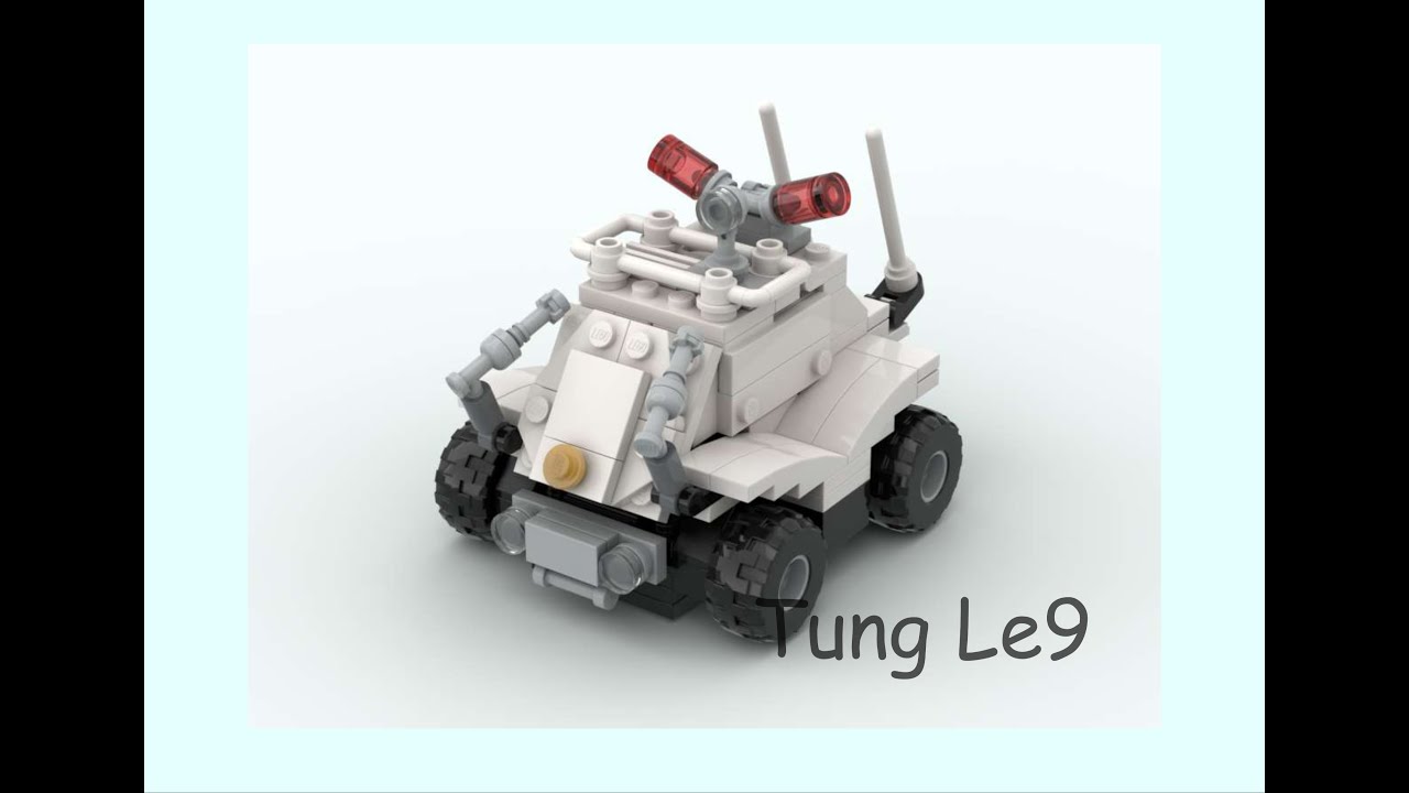 Lego Moc Instruction - Patlabor 98 Command Car - YouTube