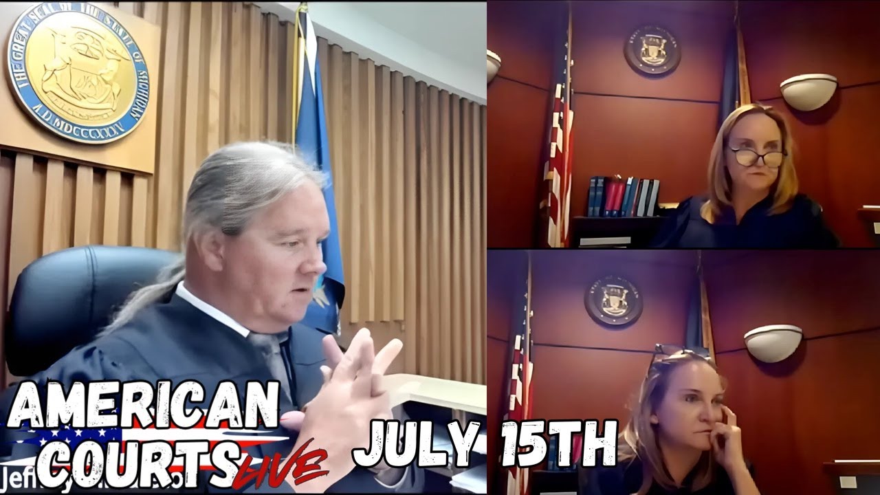 Court watching with American Courts - YouTube