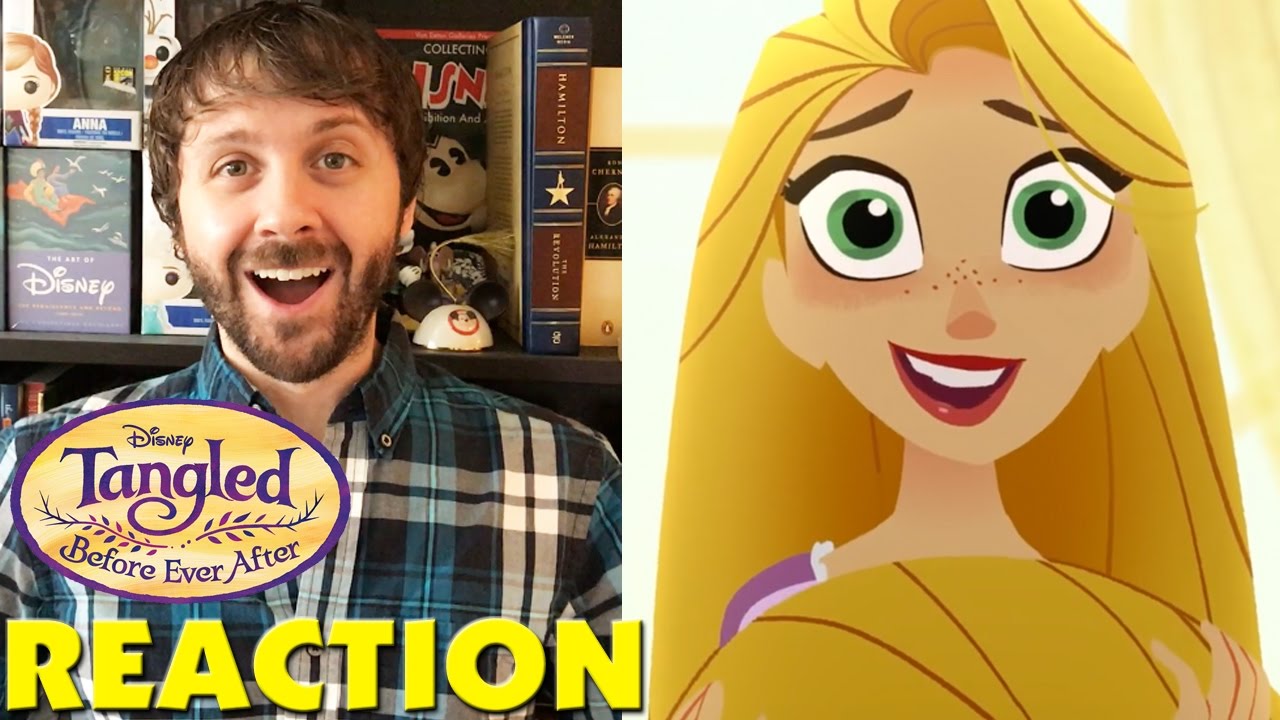 TANGLED BEFORE EVER AFTER TRAILER REACTION - YouTube