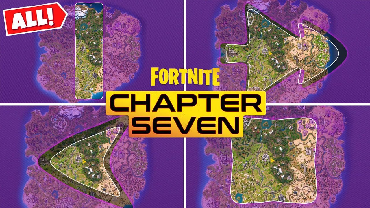 All New Fortnite Chapter 7 Zones - YouTube