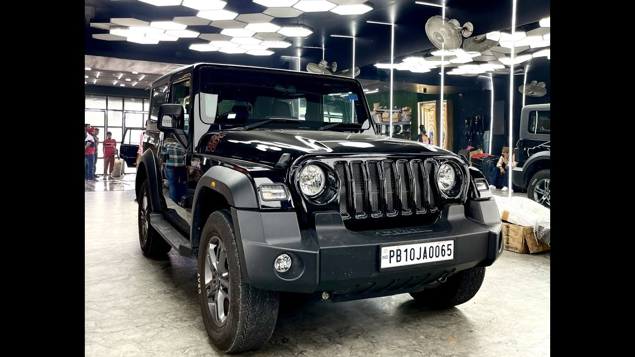 Modified Thar | Thar 4*2 Front Grill | In just Rs 7000😍 - YouTube