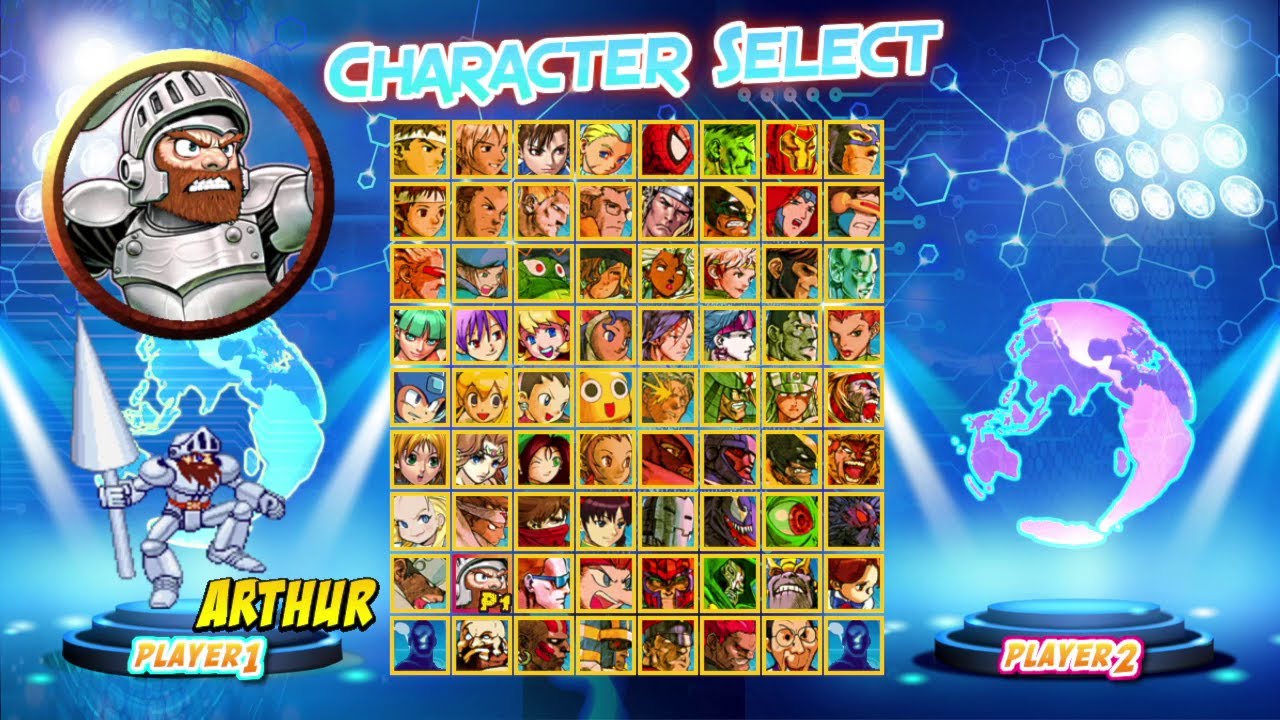 Marvel vs. Capcom All Generations 2020 Arthur (PLAYTHROUGH) (MUGEN ...