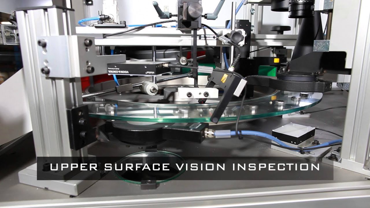 Glass Ring Inspection Machine BEGItech GRT - YouTube