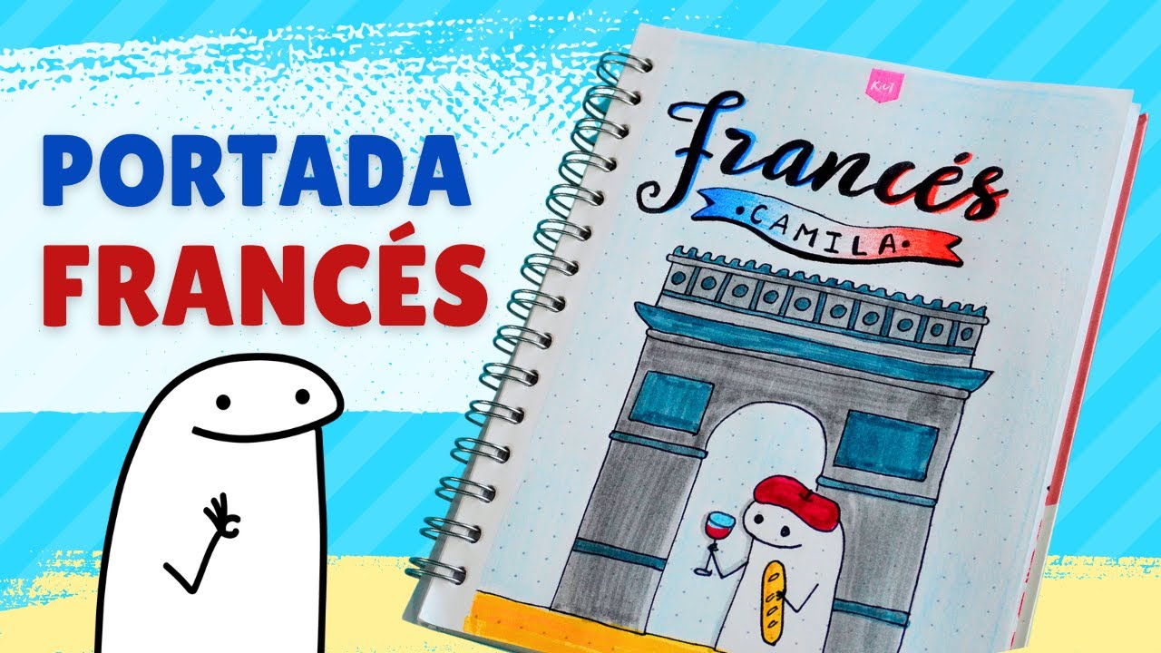 🔵 Portada de Francés 🔴 Caratula de la materia Francés - YouTube