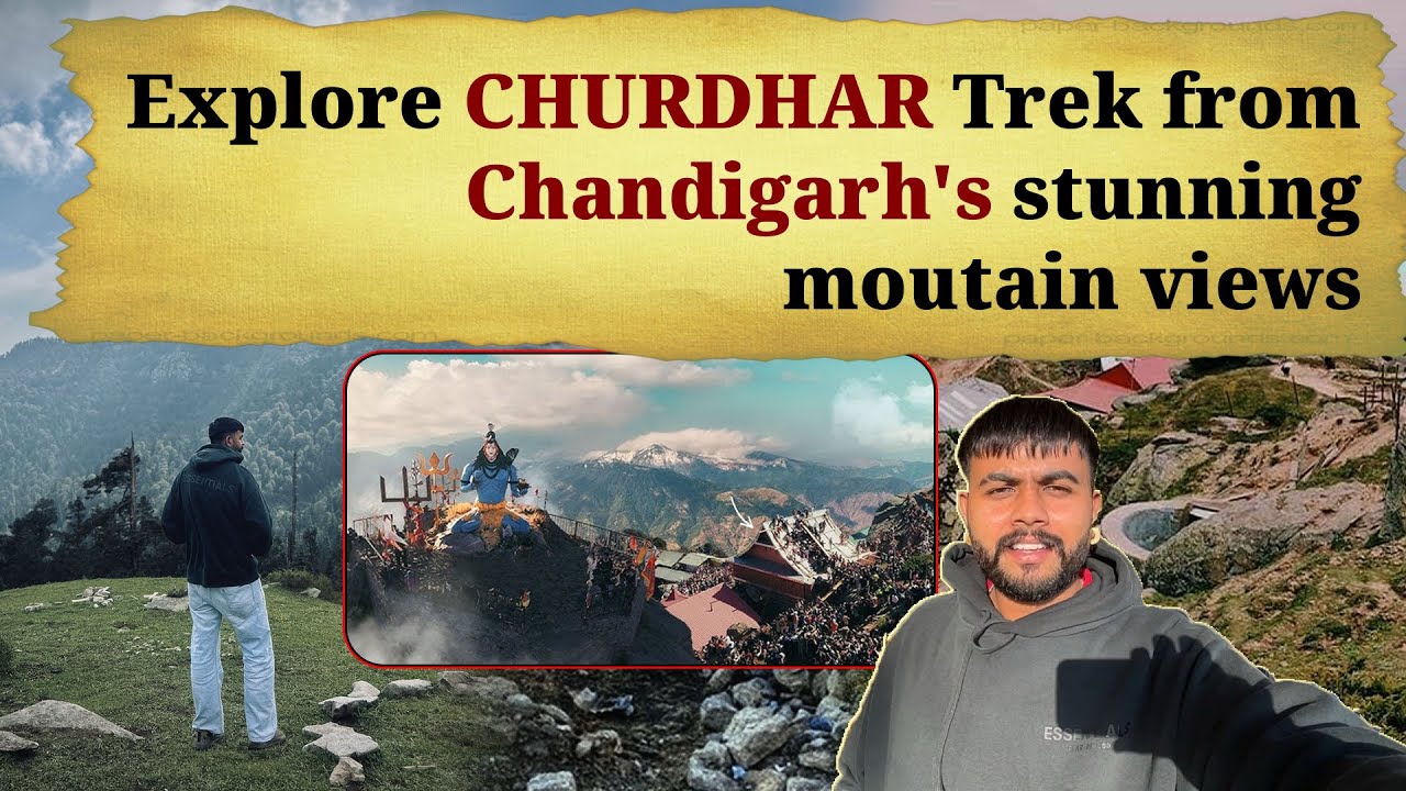 Explore CHURDHAR Trek From Chandigarh's Stunning Moutain Views🏔️ ️ ...