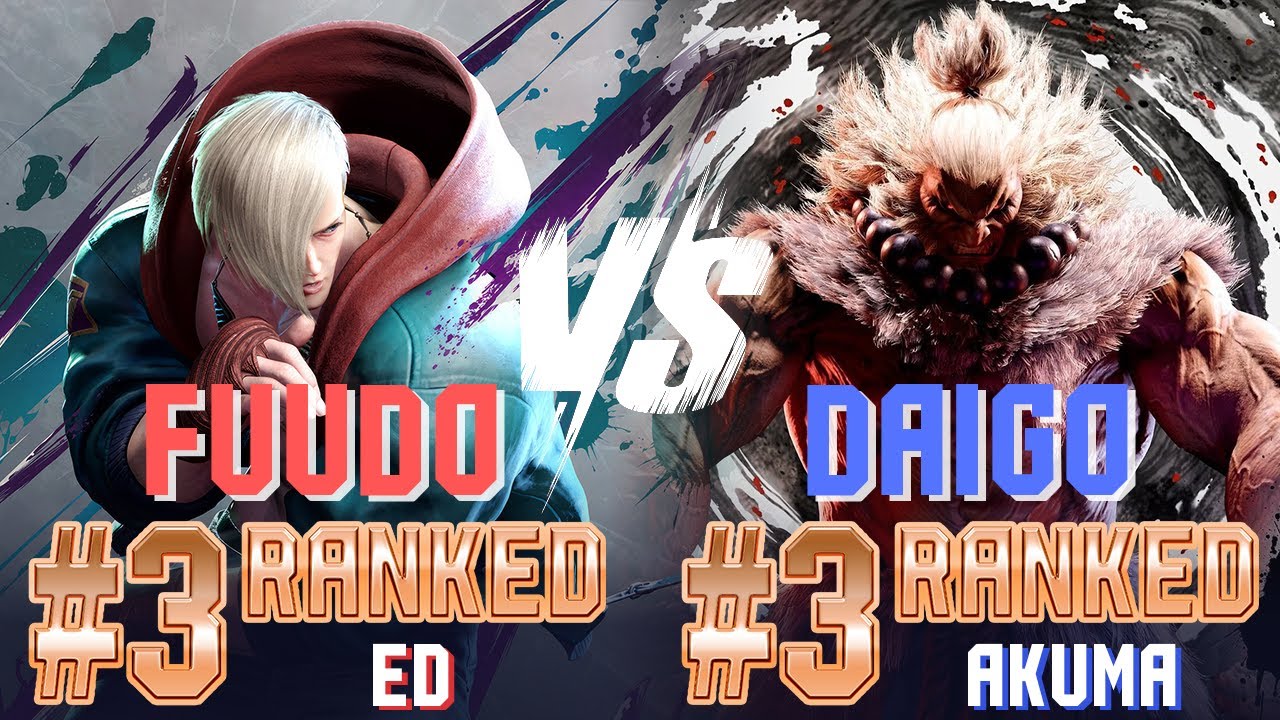 SF6 FUUDO (#3 Ranked Ed) vs DAIGO (#3 Ranked Akuma) High Level Gameplay ...