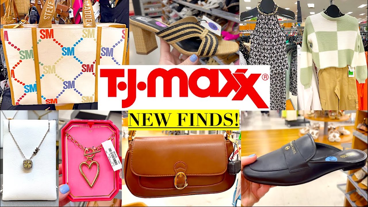 TJ MAXX SHOP WITH ME 2024 | DESIGNER HANDBAGS, CLOTHING, SHOES, JEWELRY ...