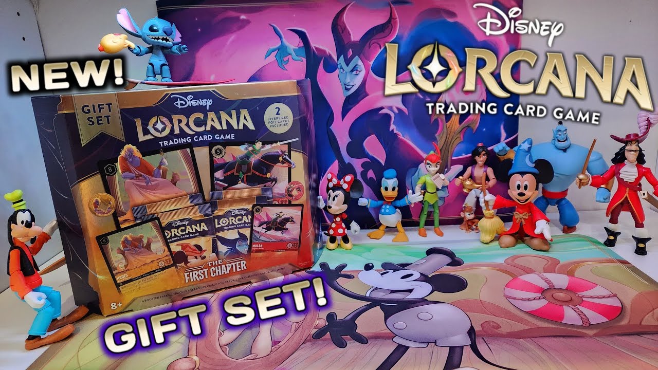 NEW GIFT SET UNBOXING! Disney Lorcana TCG! - YouTube