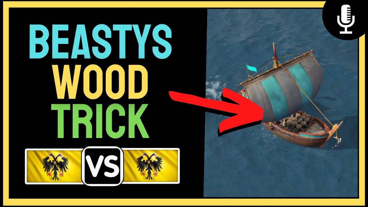 Beastyqt BIG BRAIN Play In Aoe4 - YouTube