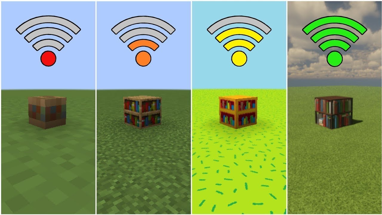 minecraft with different Wi Fi compilation - YouTube