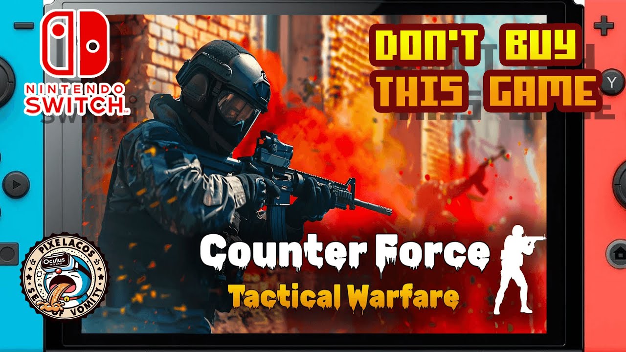 𝐃𝐎𝐍'𝐓 𝐁𝐔𝐘 𝐓𝐇𝐈𝐒 𝐆𝐀𝐌𝐄 - Counter Force: Tactical Warfare - (Nintendo Switch) - Framerate & Gameplay ...