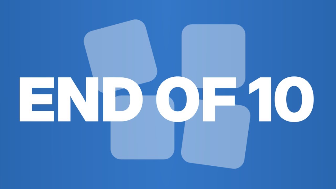 What is The End of 10? - YouTube